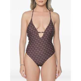 Karl Lagerfeld Femme, Maillots de bain, Brun, Taille: 40 FR One-piece