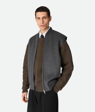 Bottega Veneta Doppelseitige Wollweste - Bottega Veneta