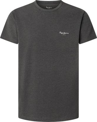 Pepe Jeans London Herren Original Basic 3n T-Shirt, Grau (Dunkelgrau meliert), XXL