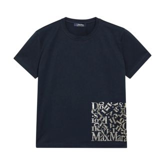 Max Mara Smmedile T-shirt - - Tops - Damen - Blau - XS