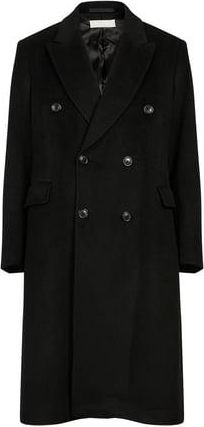 Our Legacy Manteau large en laine et mohair m&eacute;lang&eacute;