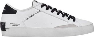 Crime London Homme, Chaussures, Blanc, Taille: 45 EU Distressed