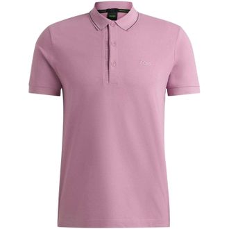 HUGO BOSS Paule 4 Poloshirt f&uuml;r Herren (Hell-Lila)