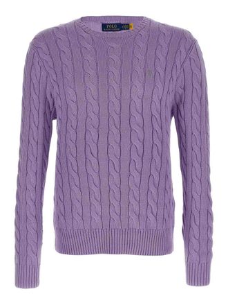 Polo Ralph Lauren Pull Col Rond - Violet