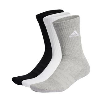 adidas Homme, Sous-v&ecirc;tements, Multicolore, Taille: S Chaussettes Courtes 3 Paires Noir-Gris