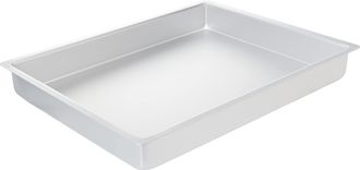 PME L&auml;ngliche Aluminium-Backform 304 x 406 x 51 mm, 34 x 40 x 5 cm, Silber