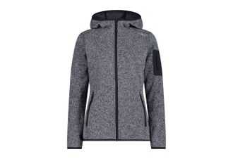 F.lli Campagnolo Fleecejacke CMP Damen Jacke Knitted Melange Hoody 3H19826
