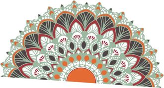 NUOBESTY Mandala Wandaufkleber Wandtattoo Selbstklebend Langlebig Für Schlafzimmer Wohnzimmer Kunststoff Holz Glas Metall Ablösbar Ohne Rückstände Yoga Meditat