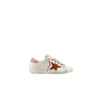 Golden Goose Femme, Chaussures, Beige, Taille: 38 EU Baskets en Cuir Imprim&eacute; Crocodile Beige
