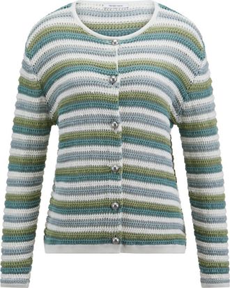 Peter Hahn Strickjacke Peter Hahn gr&uuml;n