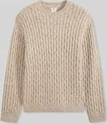 Levi's Pullover mit strukturiertem Zopfmuster