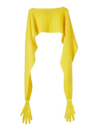 Moschino Gants - Jaune