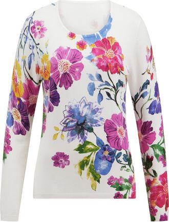 St. Emile Rundhals-Pullover St. Emile weiss