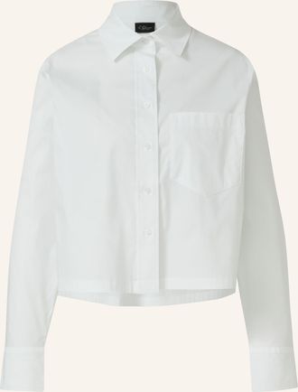 s.Oliver Black Label S.Oliver Black Label Hemdbluse weiss