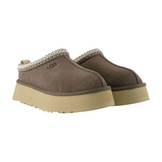 UGG Womens Suede Mule Taupe Calfskin