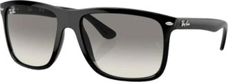 Ray-Ban unisex, Accessoires, Noir, Taille: 60 MM Boyfriend Two Lunettes de soleil