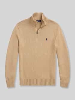 Polo Ralph Lauren Regular Fit Troyer aus reiner Baumwolle