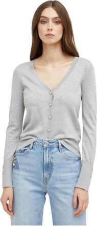 Guess Femme, Pulls, Gris, Taille: 36 FR Cardigans