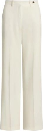 Kiton Femme, Pantalons, Blanc, Taille: 34 FR Pantalon large en soie