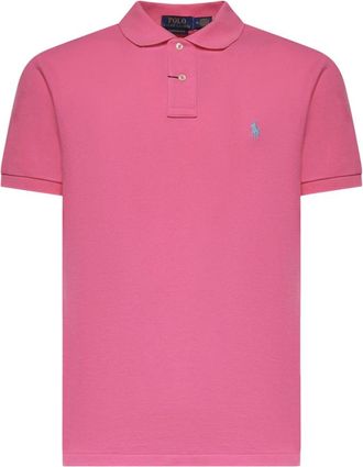 Polo Ralph Lauren Homme, Tops, Rose, Taille: M Polo Chemises