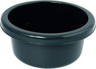 MSV Schüssel/Eimer/Eimer Rechteckig Klassisch 8l Grau, Schwarz, 8 l