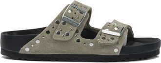 Birkenstock Sandalen - Arizona Rivet Exquisite Sandals - Gr. 36 (EU) - in Schwarz - f&uuml;r Damen