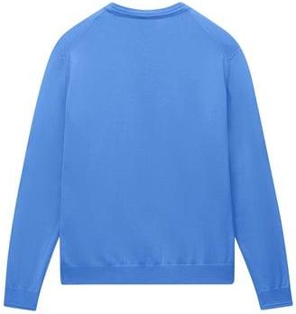 Napapijri Pull droit Decatur 2.0 &agrave; logo brod&eacute; en coton