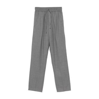 Isabel Marant Anthrazitgraue Nadelstreifen Hose - - Trousers - Damen - Grau - XS