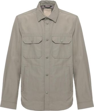Woolrich Homme, Vestes, Vert, Taille: L Surchemise en coton