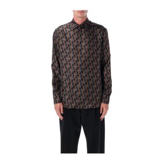 Fendi Herren, Shirts, Blau, SGr&ouml;&szlig;e
