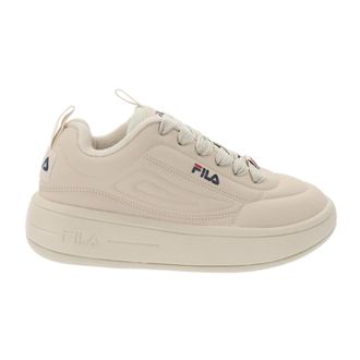 Fila Femme, Chaussures, Beige, Taille: 40 EU Baskets en similicuir
