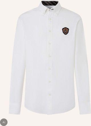 Hackett Freizeithemd Heritage Country Crest weiss