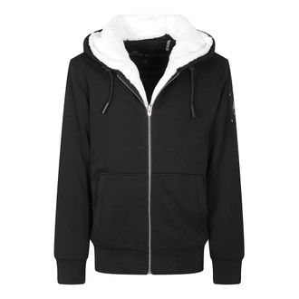 Moose Knuckles Klassischer Bunny Rei&szlig;verschluss-Sweatshirt - - Sweatshirts & Hoodies - Herren - Schwarzk - L