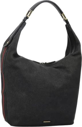 Gucci Pre-owned Toile sacs-gucci - Femme - Pre-owned - Noir - Taille: ONE Size