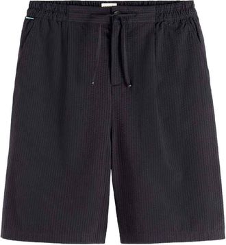 Scotch & Soda Herren Fave Bermuda Shorts, Washed Black, XL