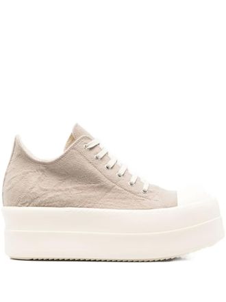 Rick Owens baskets à plateforme - Tons neutres