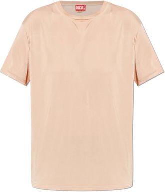 Diesel Femme, Tops, Rose, Taille: 38 FR T-Normy-S2 T-Shirt