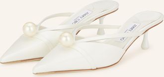 Jimmy Choo London Mules Sana weiss