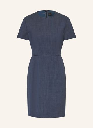 HUGO BOSS Etuikleid Dunera blau