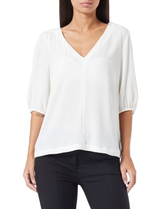 Sisley Sisley Damen 54YZLQ027 Blouse, Creamy White 10R, M