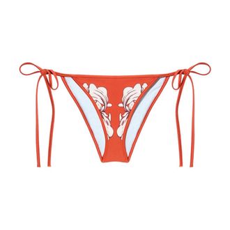 La DoubleJ String Bikinihose - - Swimwear - Damen - Orange - S