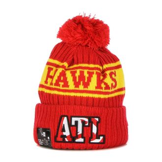 New Era NBA Draft Pom Pom Hat Atlanta Hawks - - Accessories - Herren - Mehrfarbig - ONE SIZE