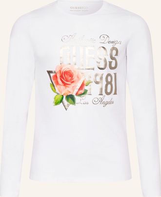 Guess Longsleeve weiss