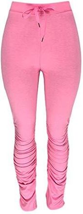 Generic Collant thermique 2026 pour femme, homme, femme, pantalon dentra&icirc;nement d&eacute;grad&eacute;, legging de sport, course &agrave; pied, yoga, jogging, rose, 3XL