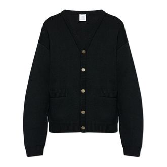 VETEMENTS Wollcardigan - - Knitwear - Herren - Schwarzk - M