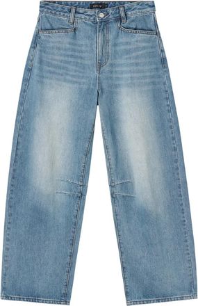 Tout à Coup jean à effet usé - Bleu