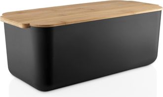 Eva Solo | Brotkasten |Optimale Aufbewahrung, die das Brot frisch und lecker h&auml;lt | black