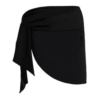 Balmain Tie Sarong - - Swimwear - Damen - Schwarzk - S/M
