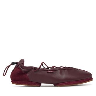 Polo Ralph Lauren Ballerinas Polo Ralph Lauren Ballerina Sneaker 804P08221003 Dunkelrot