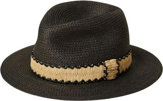 Twinset Femme, Accessoires, Noir, Taille: ONE Size Chapeau Tiss&eacute; avec Logo